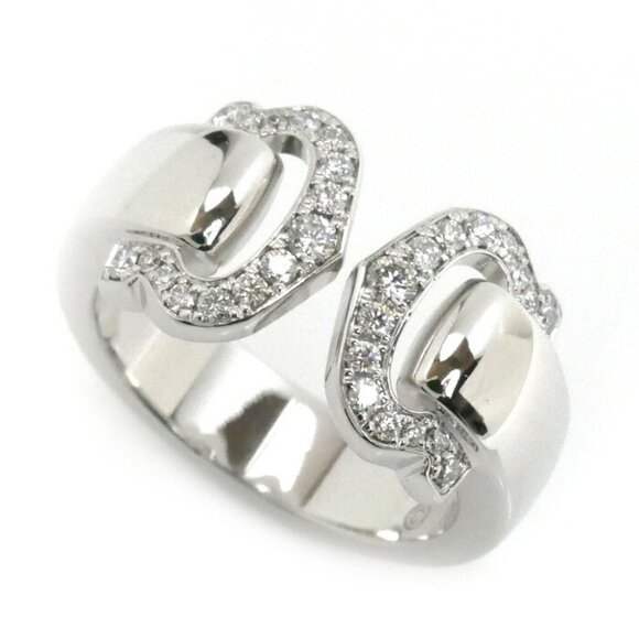 Cartier | Jewelry | Cartier 8k Silver Diamond 2c Ring | Poshmark